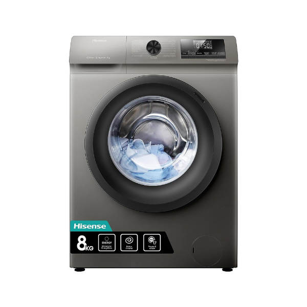 Machine à laver Hisense WFQP8014EVMT - 8kg (Inverter) - Electromenager ...